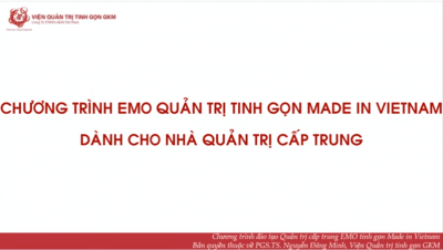 Video giới thiệu Chương trình EMO Tinh gọn Made in Vietnam - GKM